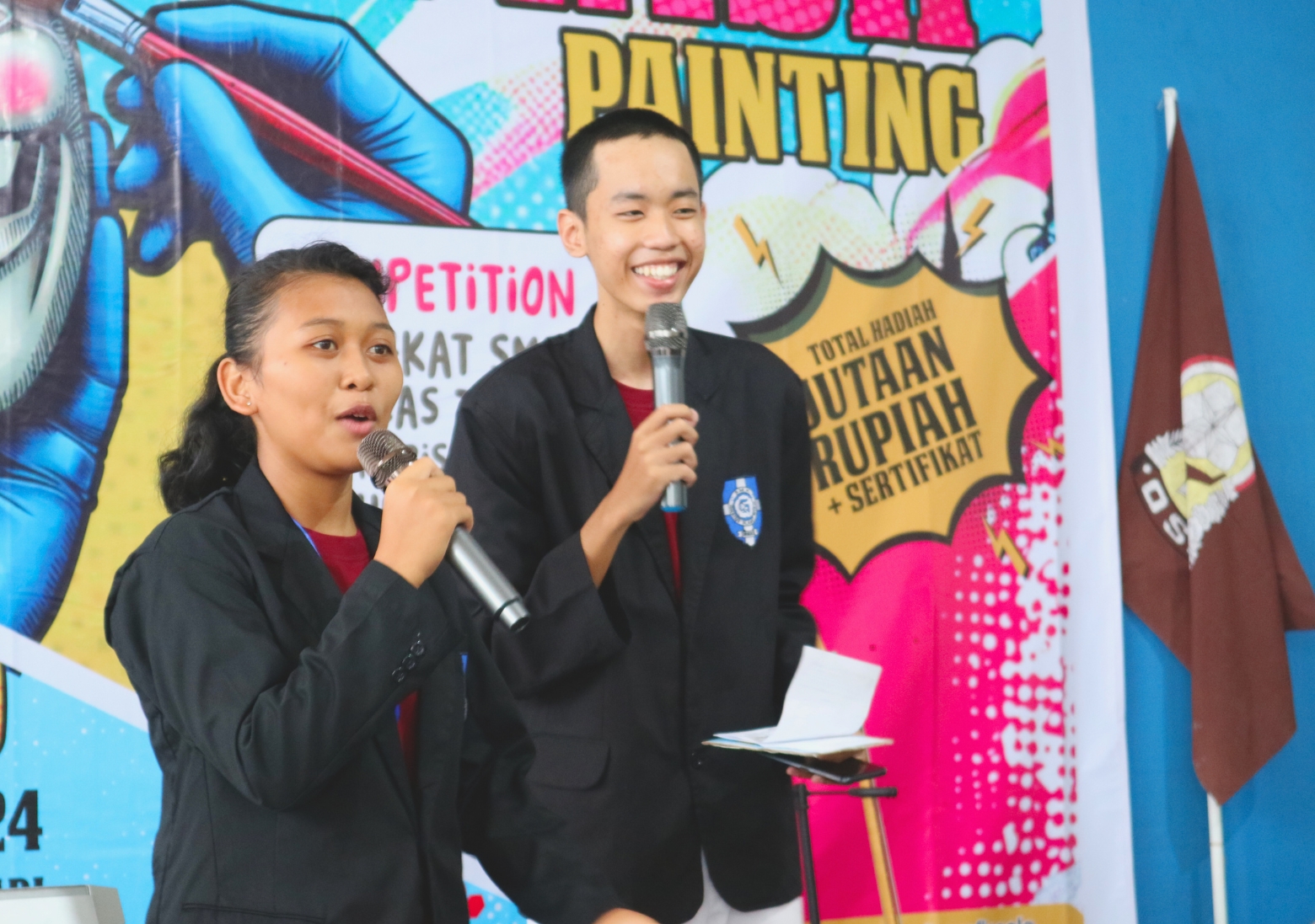 Mask Painting Competition "My Hero" - Sekolah Desain Grafis Solo